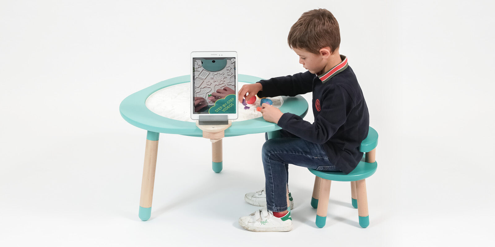 Multi-activity Stokke® MuTable™ Play Table for games, trains, puzzles ...
