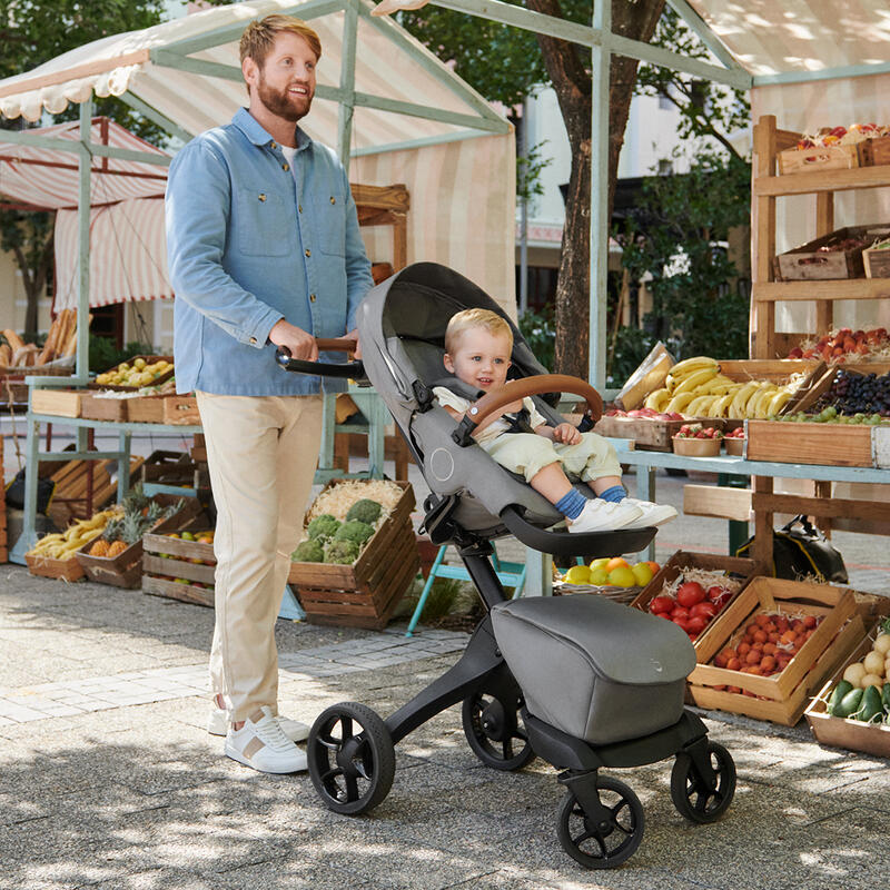 Stokke® Xplory® X Stroller family grows with Cool Teal colourway