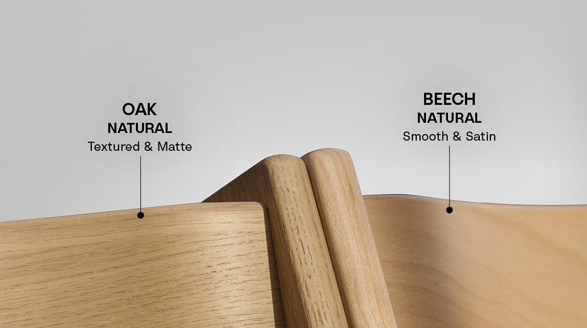 Different Types of Wood: Oak vs. Beechwood in Premium Nursery Furniture | Stokke® Online Shop
